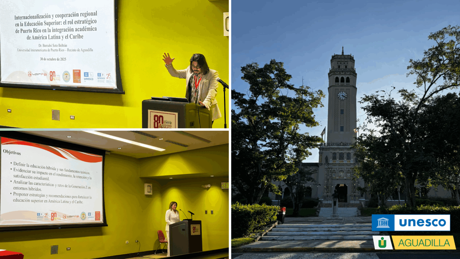 Recinto de Aguadilla presente en el Encuentro de Cátedras UNESCO de ...